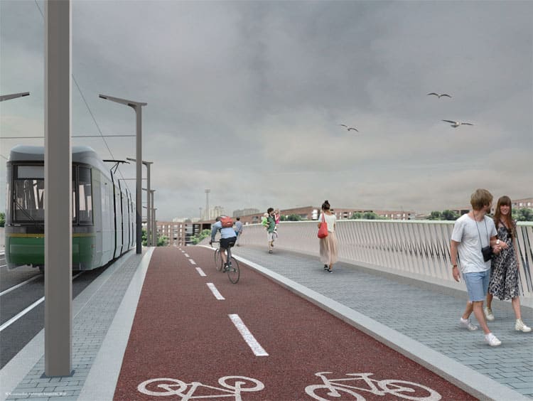 Helsinki Looks to the Future with ‘Crown Bridges’ Tram Development | Built