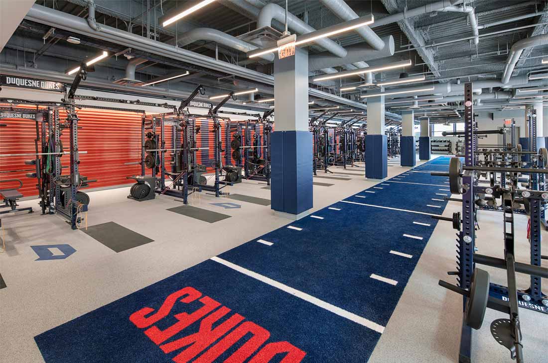 Go Inside Duquesne’s Newly Renovated UPMC Cooper Fieldhouse | Built